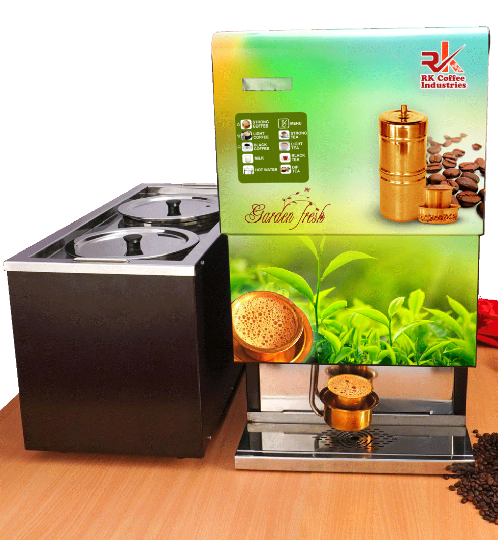 South Indian Filter Coffee Vending Machine (Button Type) - RK Coffee ...